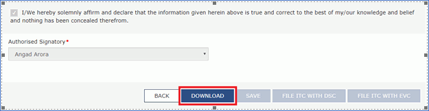 Filing GST Form ITC-02